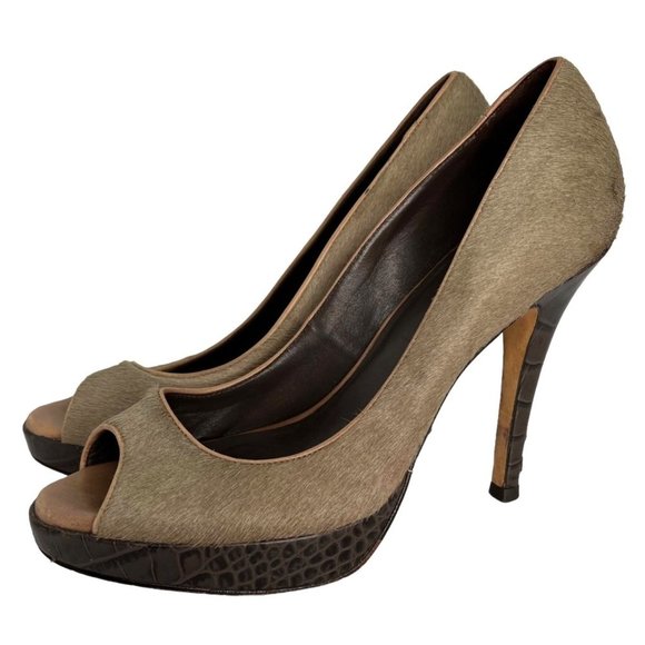 Cole Haan | Shoes | Cole Haan X Nike Air Stephanie Calf Hair Platform ...